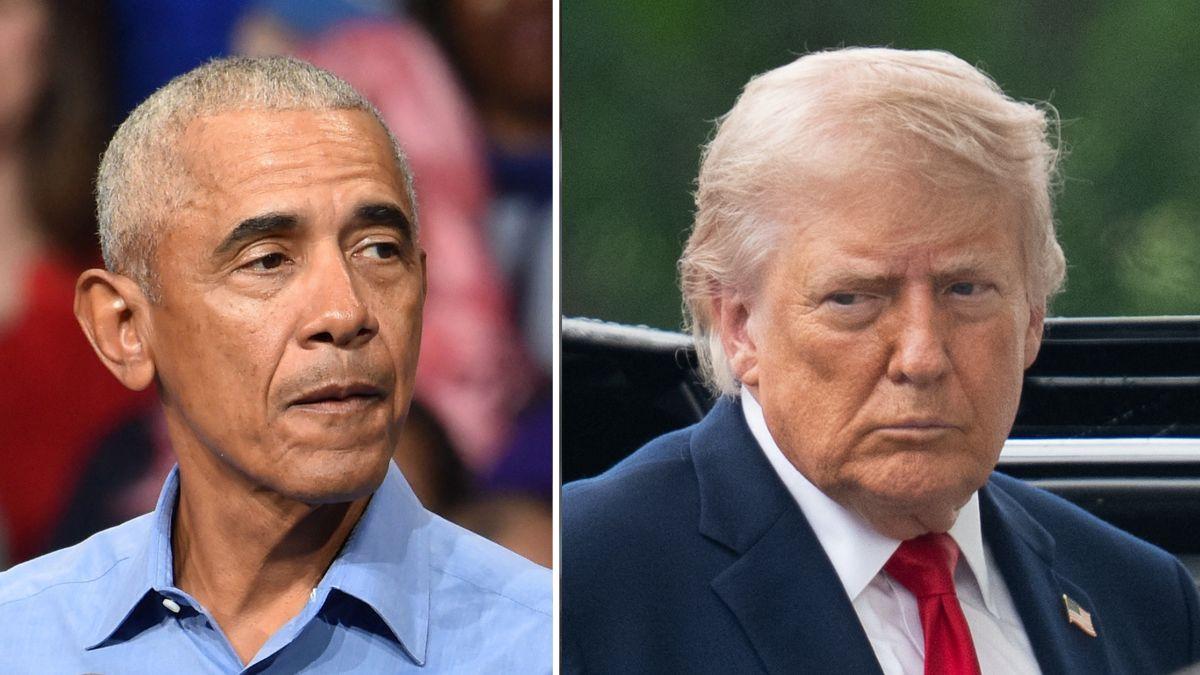 Barack Obama mocks Donald Trump for having 'obsession' with him
