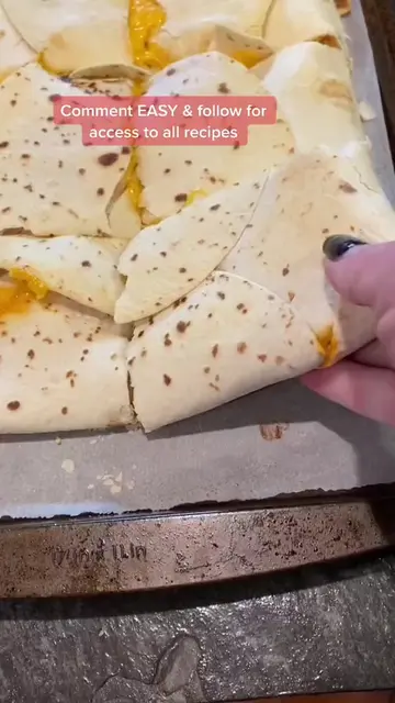 Easy sheet pan buffalo chicken quesadilla for a crowd