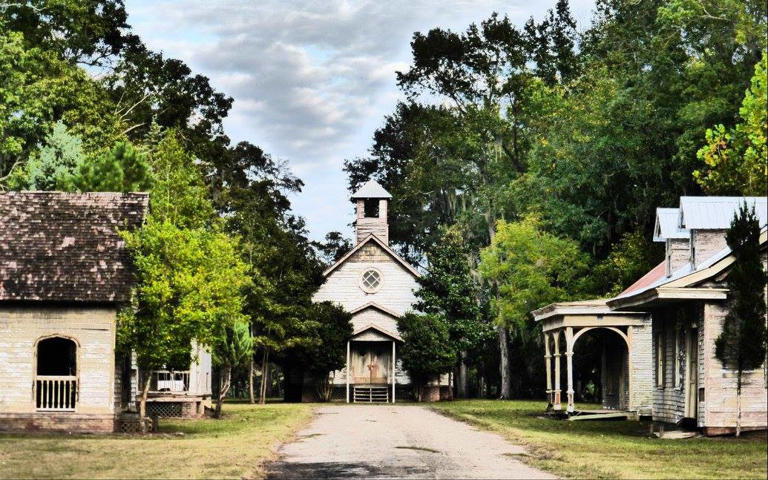 Alabama island offers camping, fishing and a Tim Burton ghost town for ...