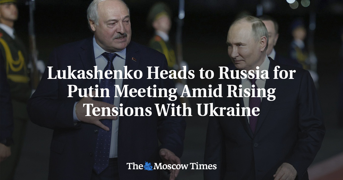 Lukashenko heads to Russia for Putin meeting amid rising tensions with ...