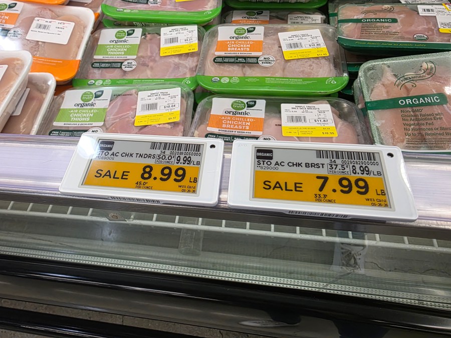 Digital price tags are expanding at Chicago-area grocery stores