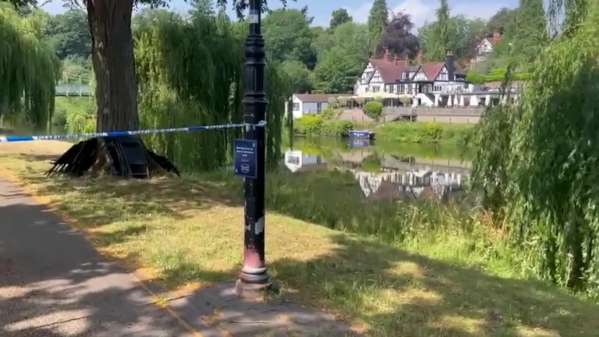 Police search underway after man, 22, goes missing in river