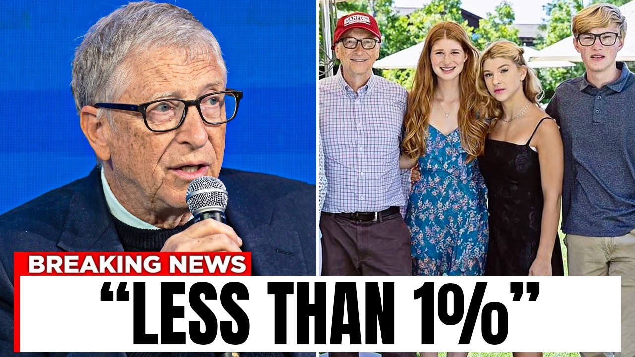 Bill Gates said this about his kids' inheritance.