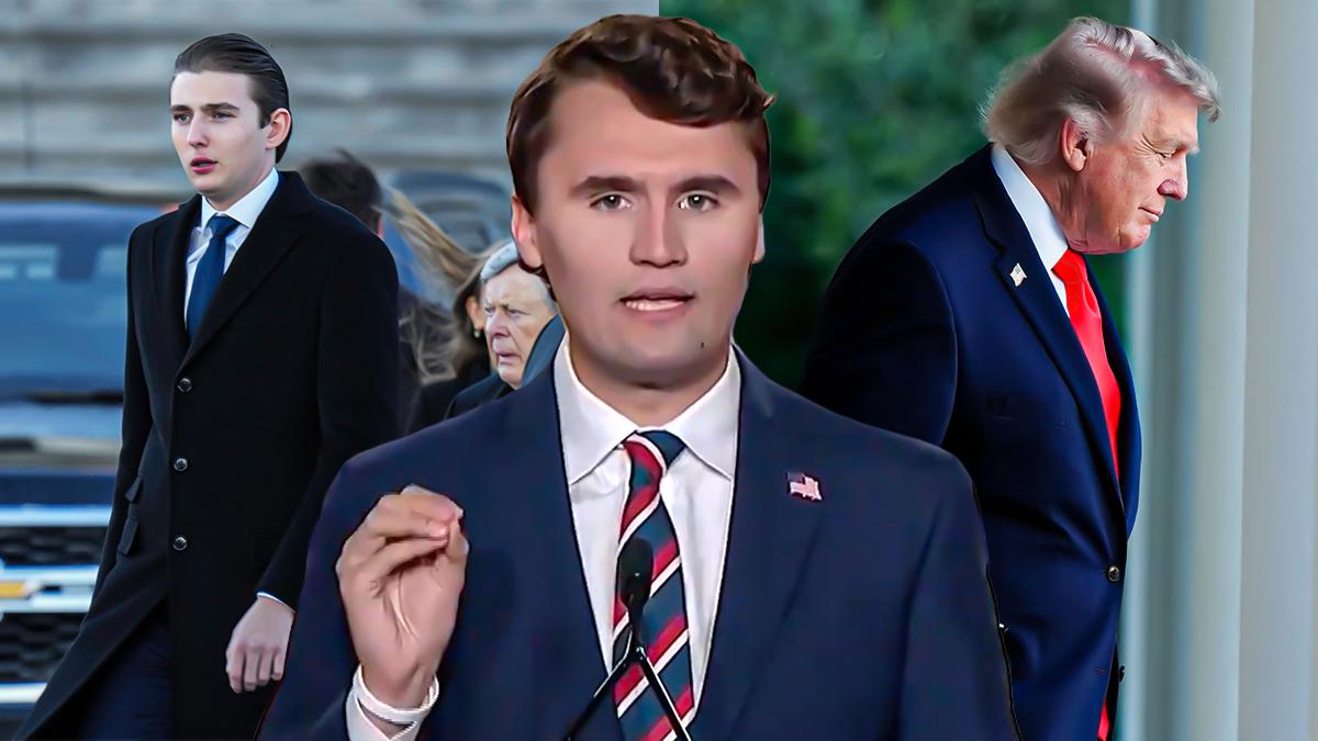 'Worried' Barron Trump was the first to inform Donald Trump of Charlie ...