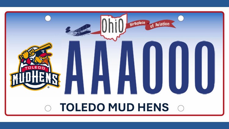 New Mud Hens license plate is on deck for Ohio drivers