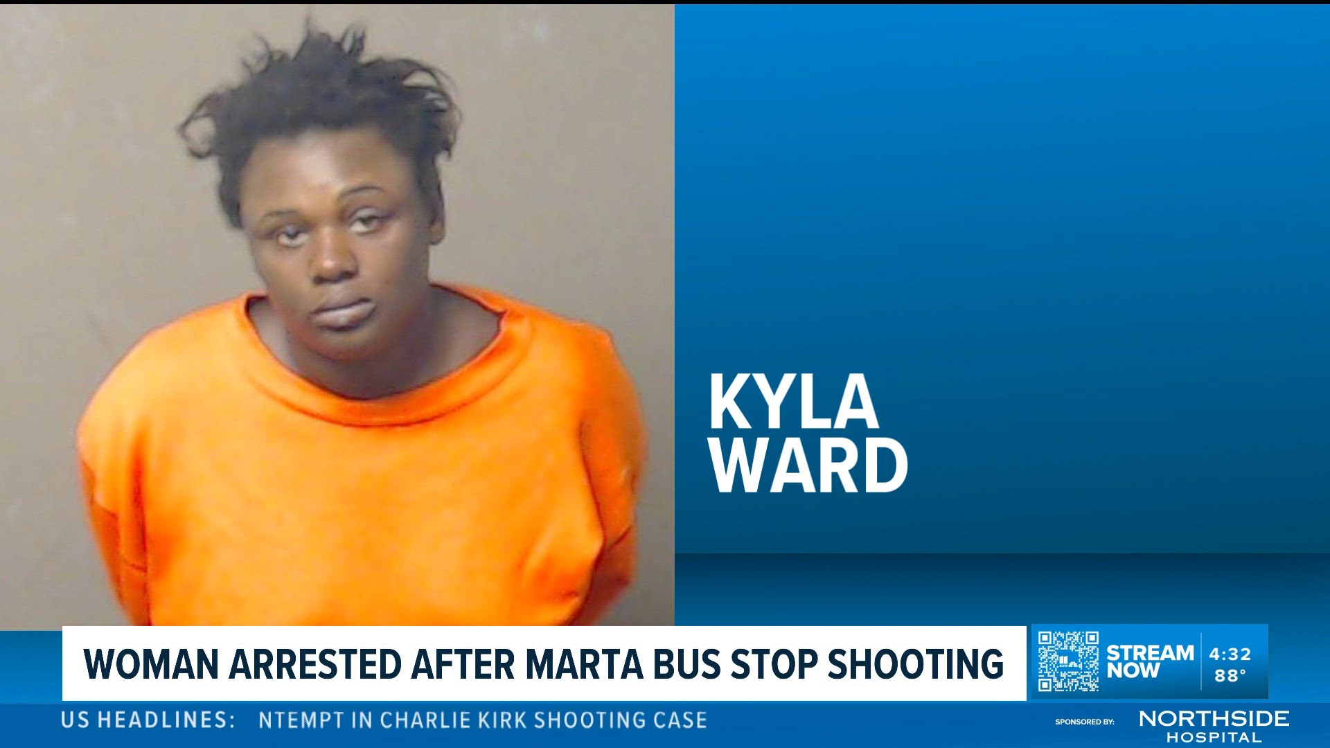 Woman accused of shooting at DeKalb County bus stop