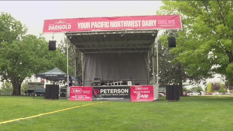 Weekend Treasure Valley events still planned despite gloomy skies