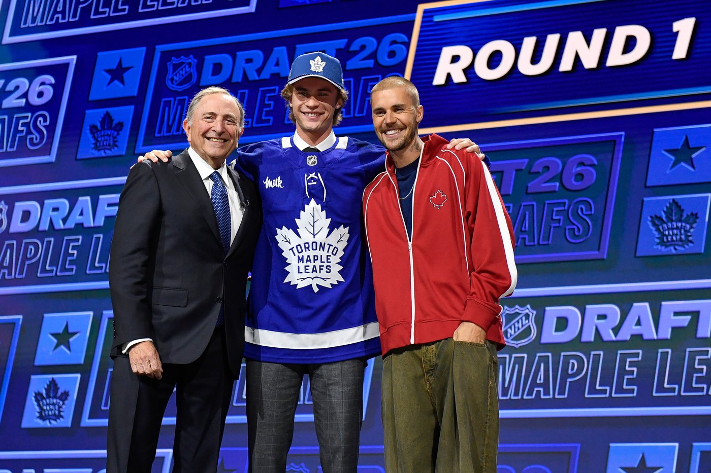 'My dream come true': Maple Leafs select Gavin McKenna first overall at ...