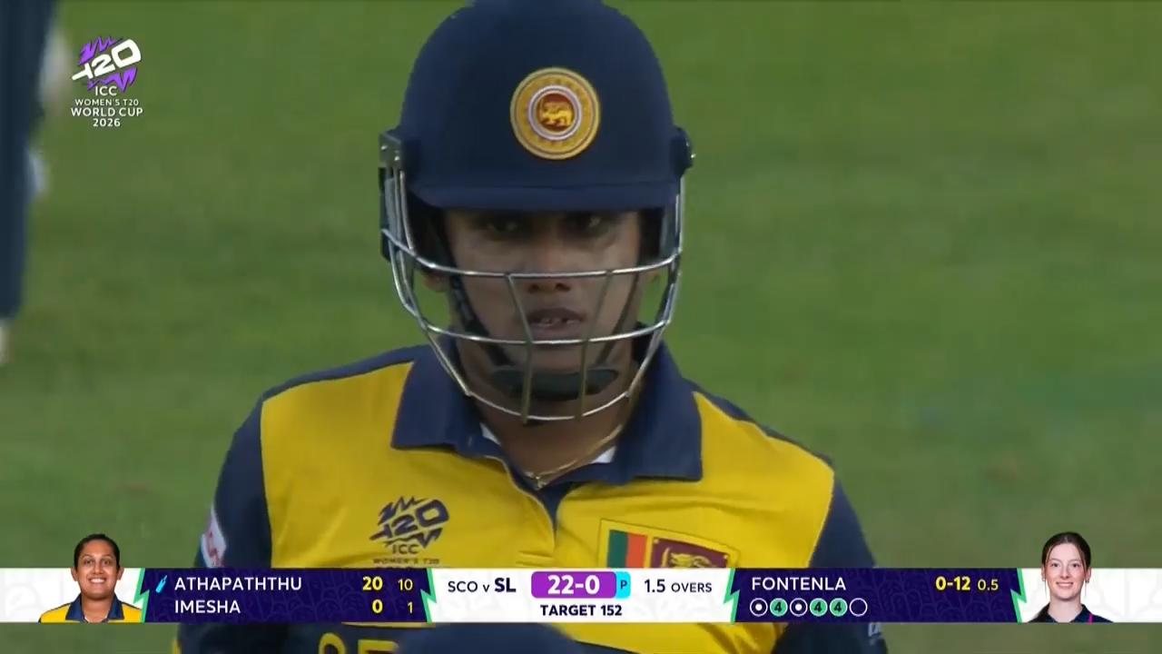 Sri Lanka women keep slim semi-final hopes alive with narrow T20 WC win ...