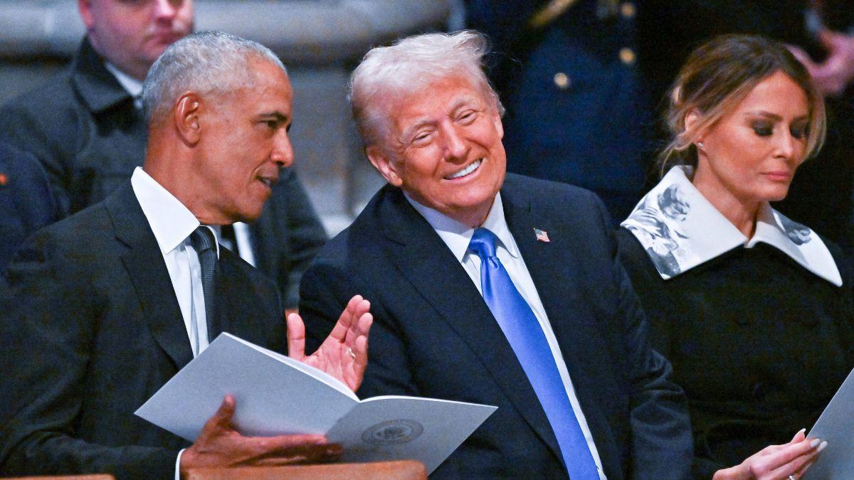Barack Obama mocks Donald Trump for having 'obsession' with him