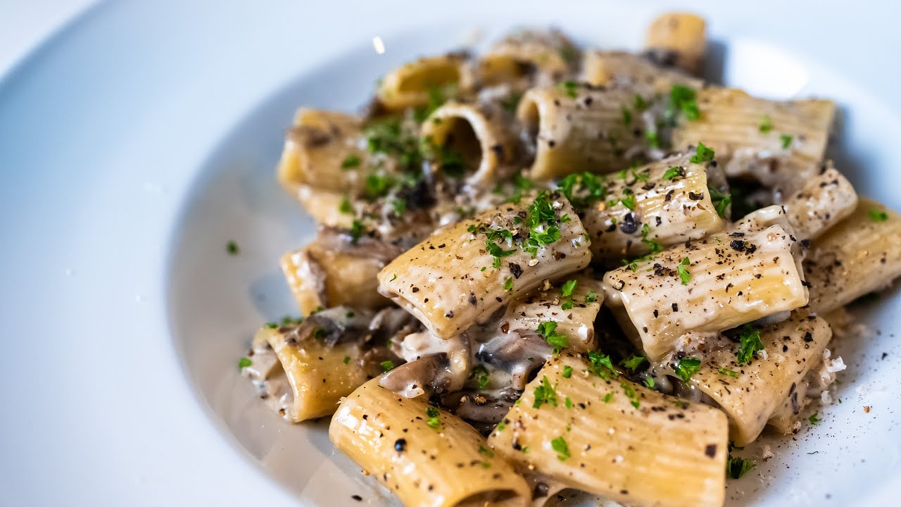 Rich and creamy alfredo pasta