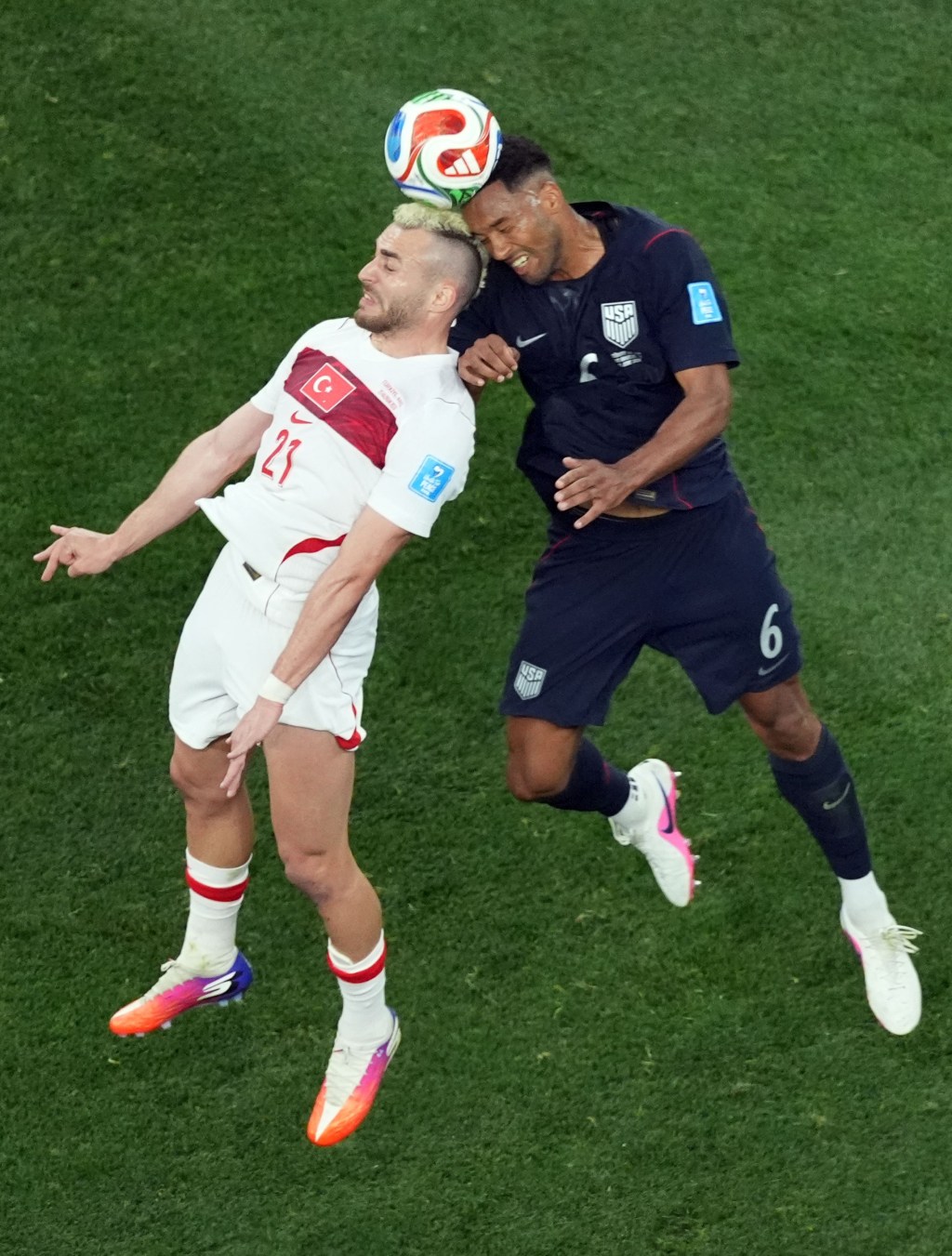 Dodgers pitcher Blake Snell spotted in the crowd during USMNT World Cup ...