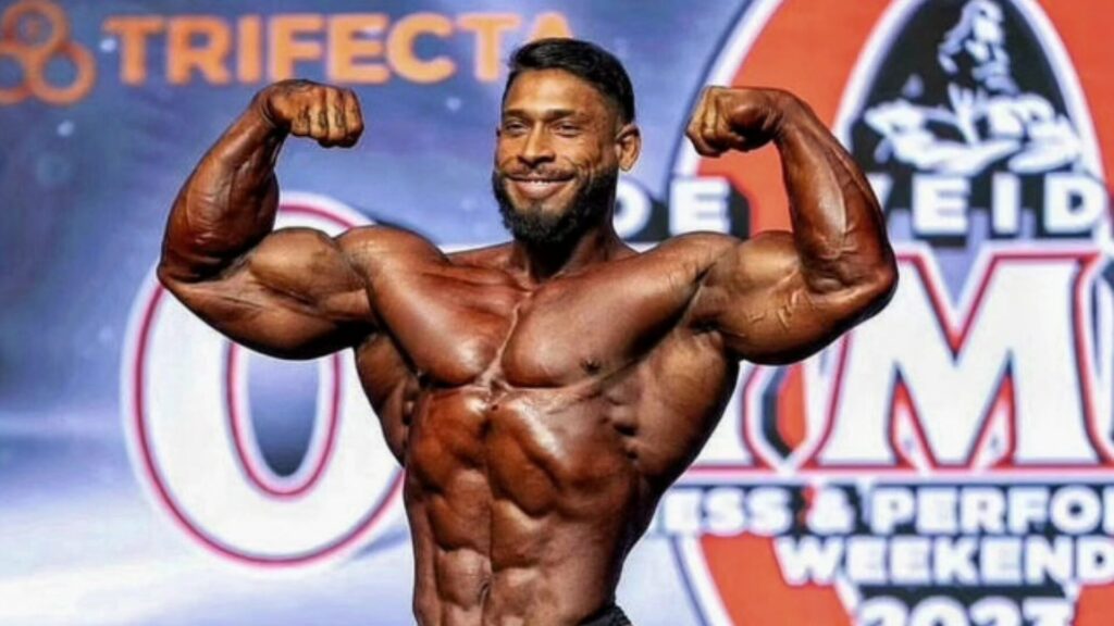 Ramon Dino’s forearms measure at 17 Inches with 14 weeks out of 2026 Mr ...