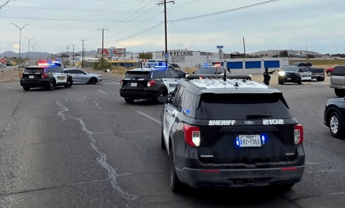 Eastbound lanes of Montana Ave. closed due to crash in far east El Paso