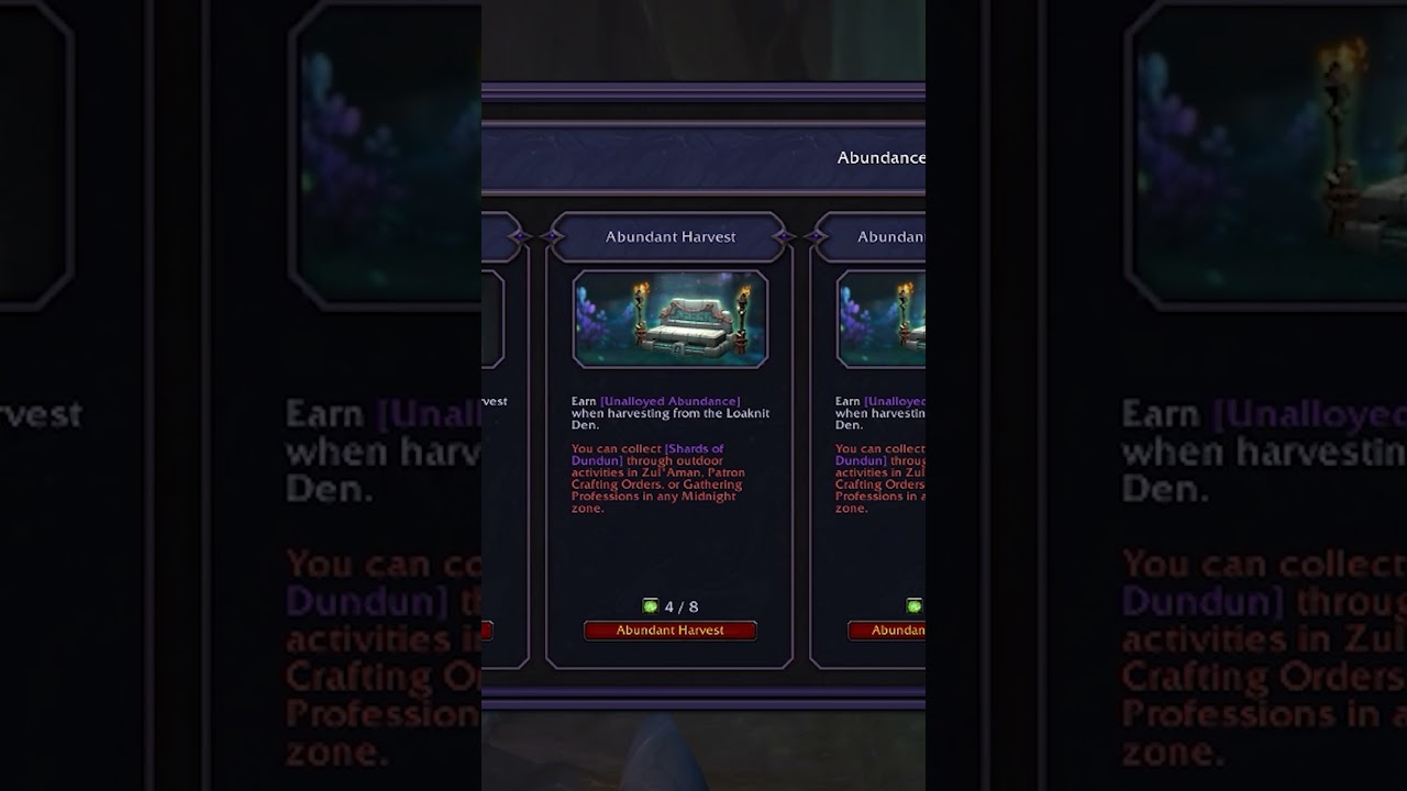 Abundance is getting a huge speed boost in patch 12.0.7