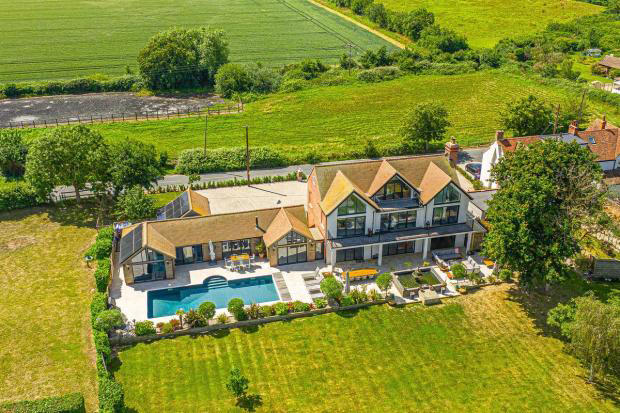 £2.5m country mansion with 38ft pool and stables on sale in South Essex