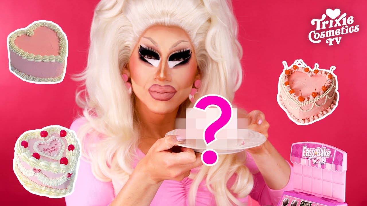 Watch Trixie Mattel attempt to bake the viral Pinterest heart cake ...