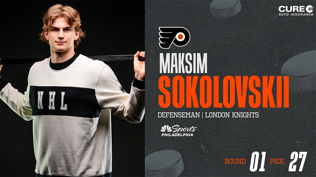 Flyers trade back, grab 6-foot-7 defenseman in first round of NHL draft ...