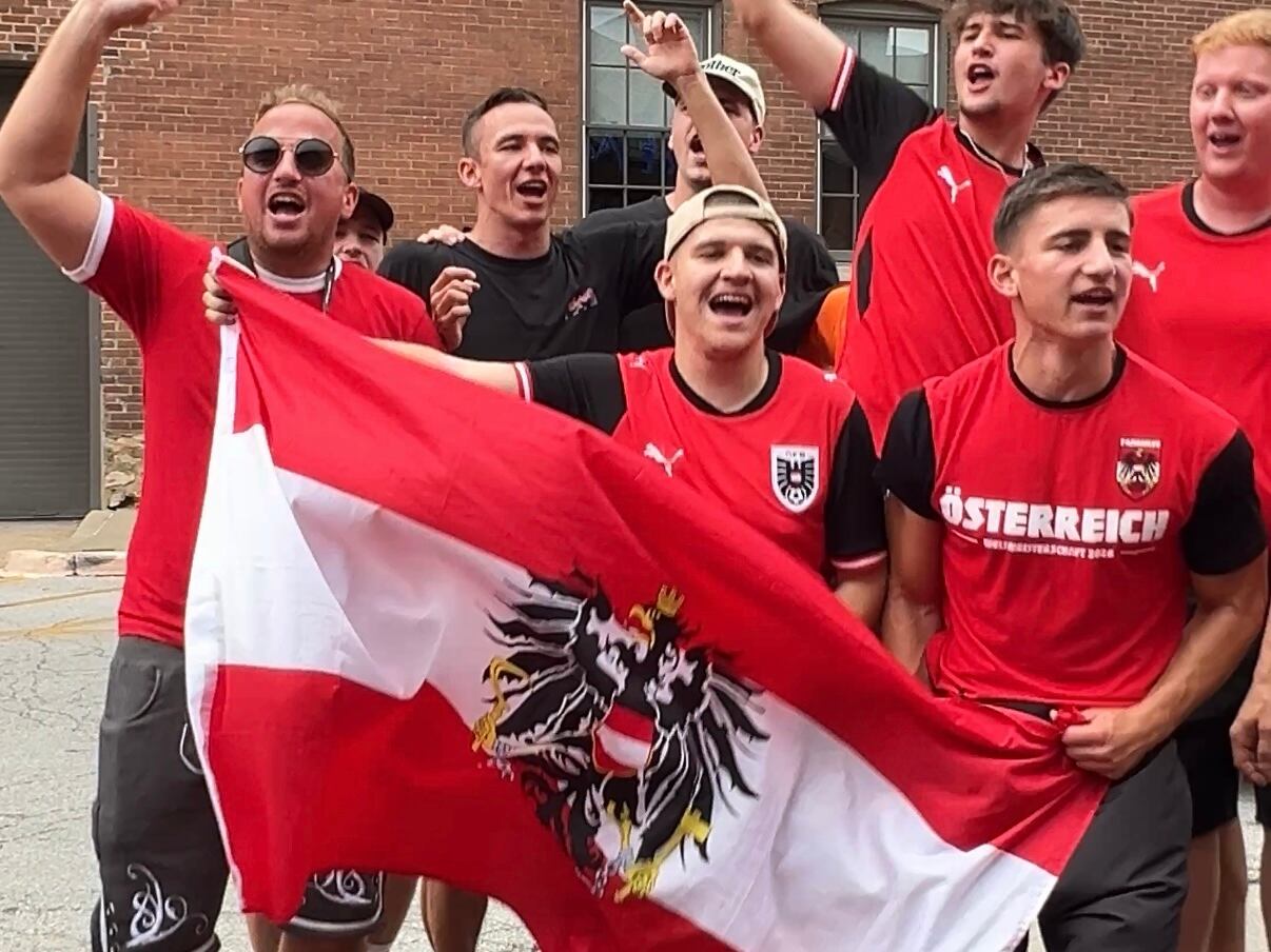 Austria fans take over Grünauer in Kansas City