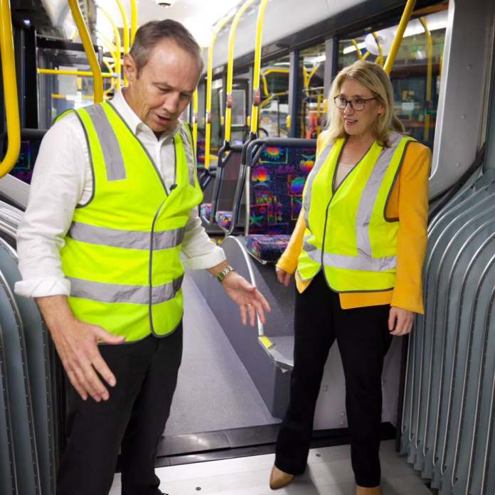 Australia's first electric bendy bus is here, built in Perth