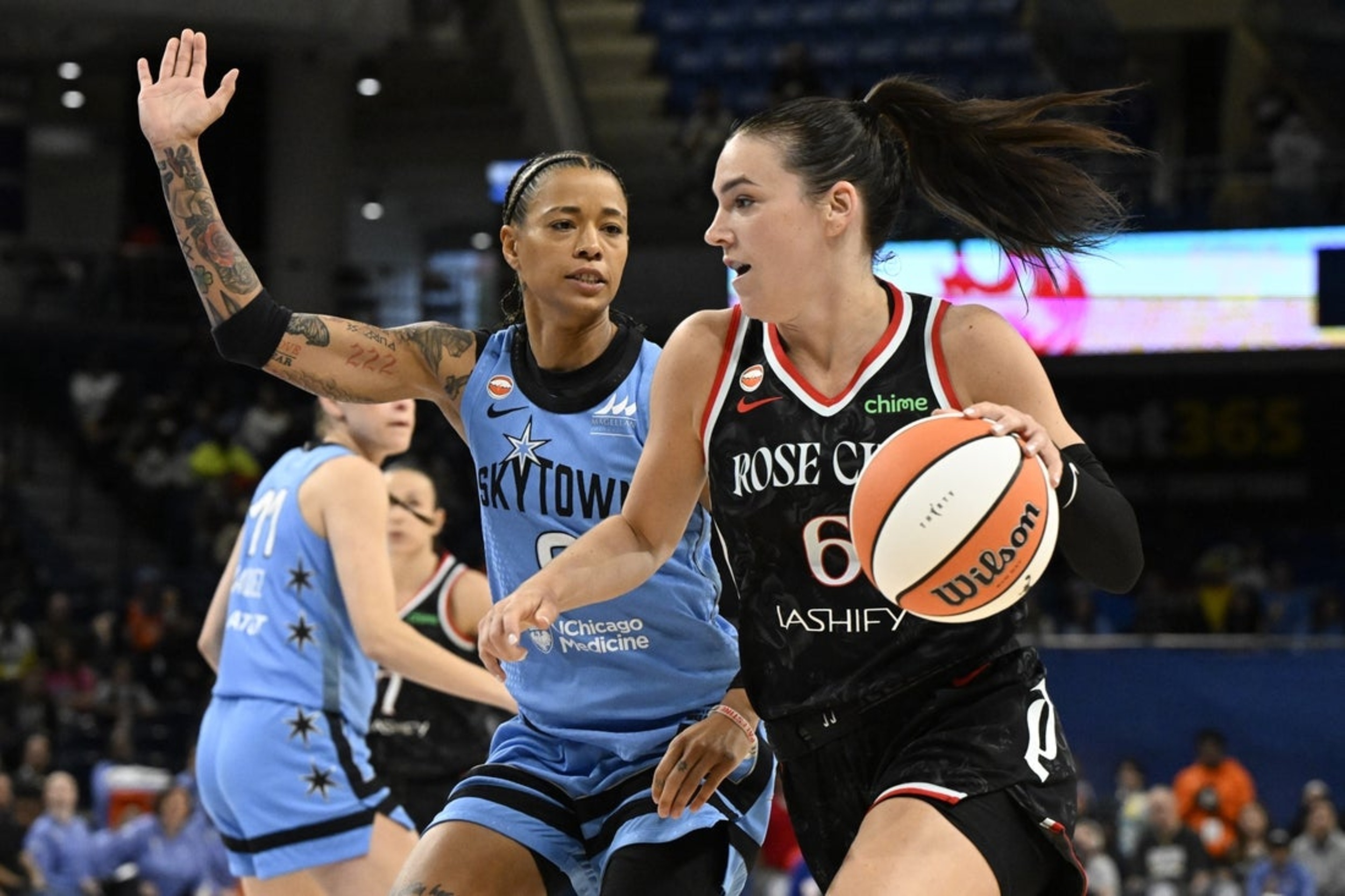 Kamilla Cardoso, Sky set league records, blow out Fire