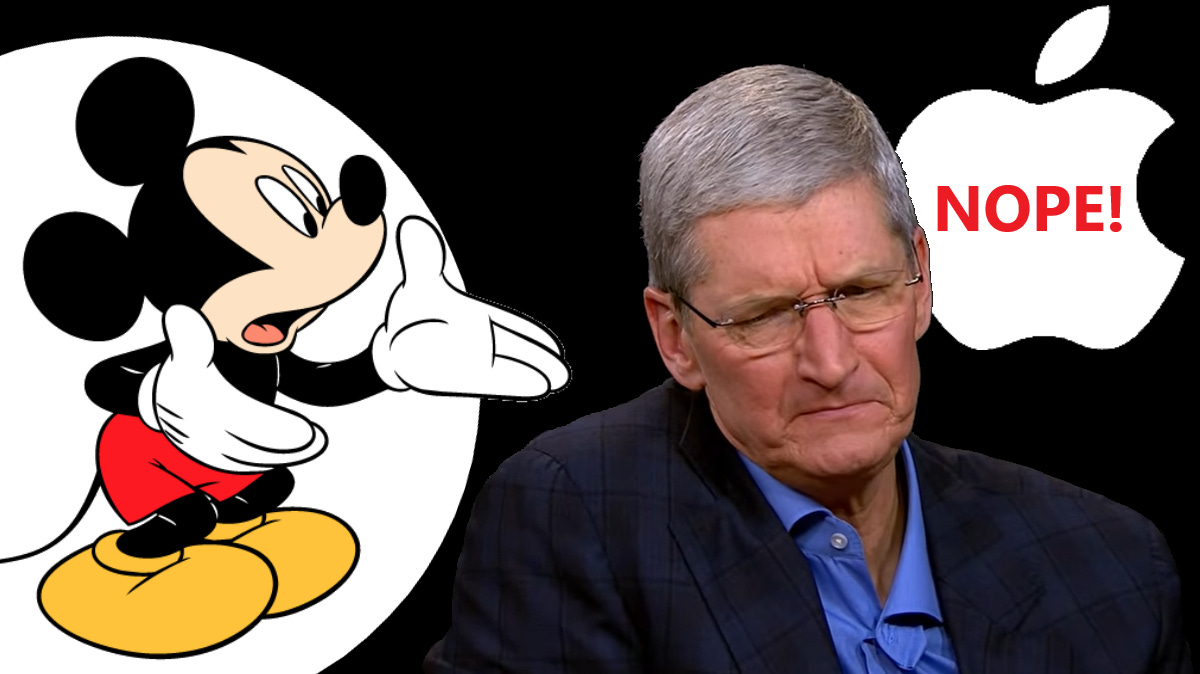 Bob Iger says Disney talked to Apple about a merger, and Apple said no
