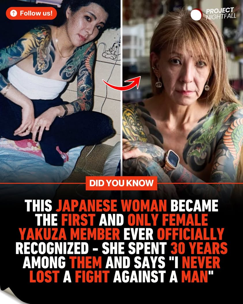 Ghost of the underworld: Japan's sole female yakuza was feared for 30 years