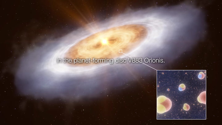 Water detection around star supports idea that Earth's water is older ...