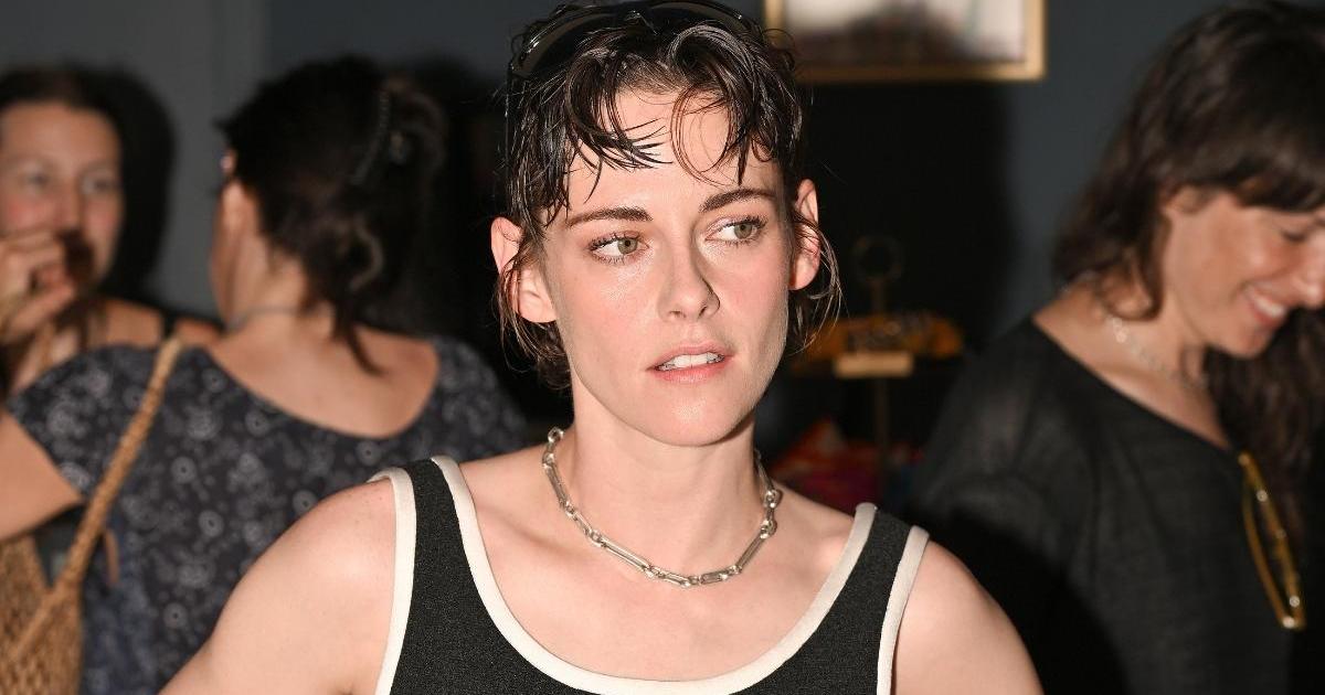 Kristen Stewart proves less is more in Chanel romper with pocket detail