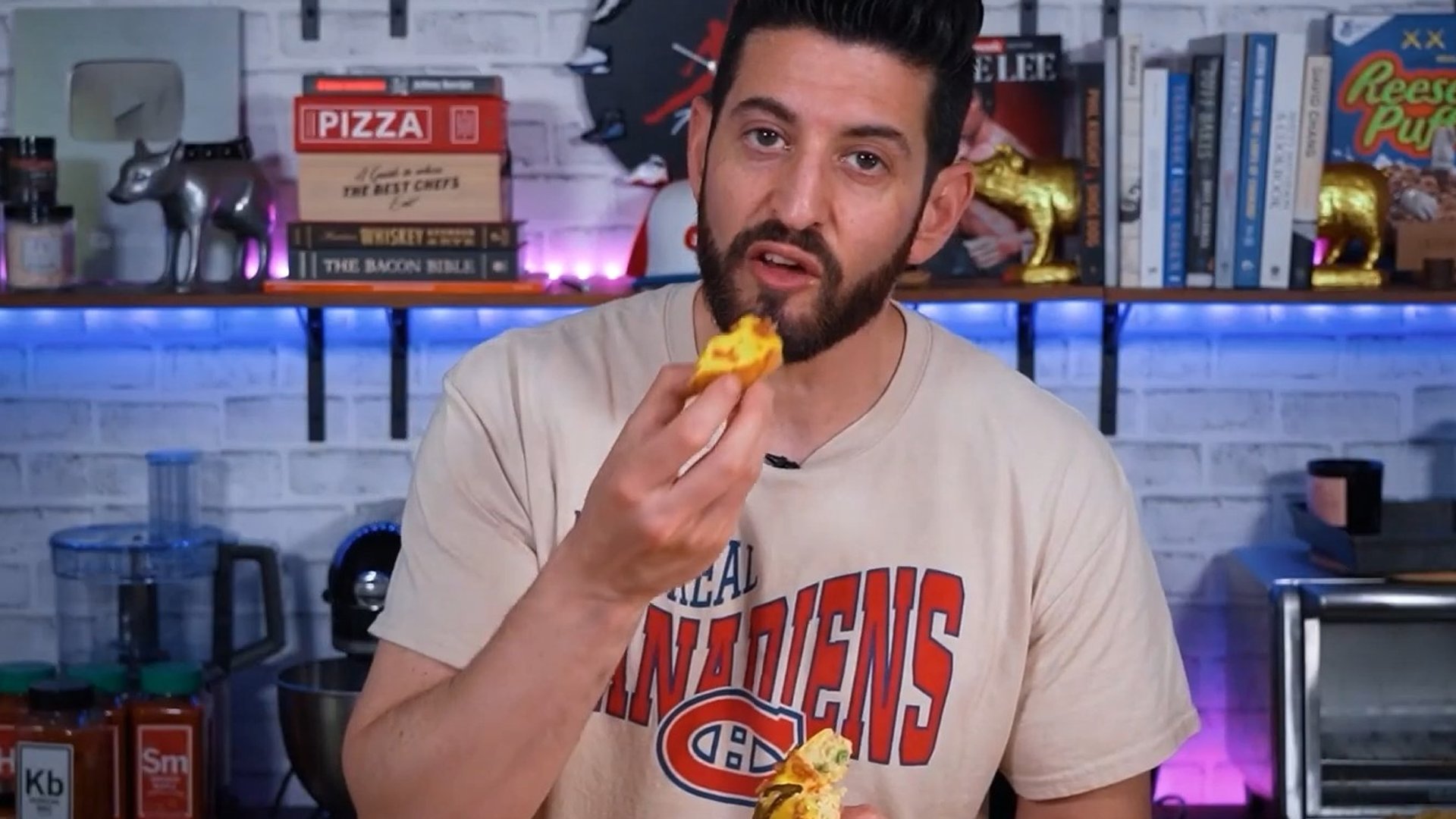 Cheesy jalapeño popper cornbread donuts