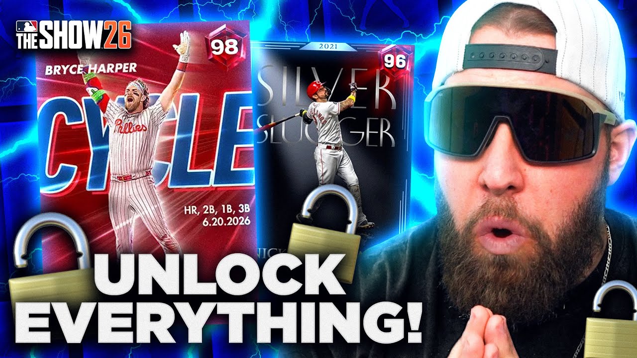 New cycle Bryce Harper in MLB The Show!