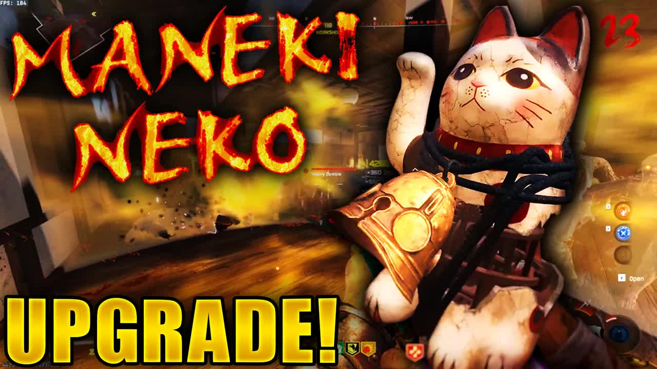 Kowakujo upgraded maneki neko Easter egg guide (invincible!) (Black Ops ...