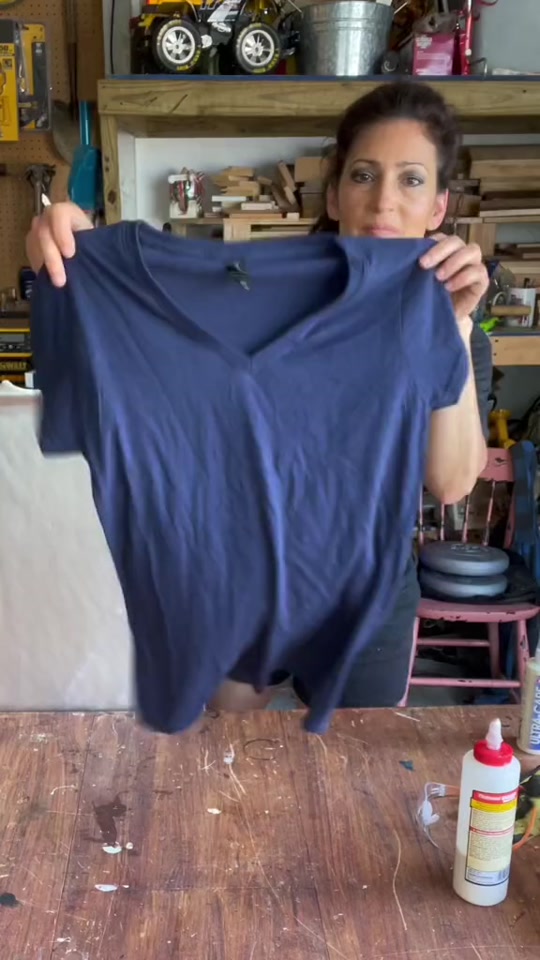 Turn a plain tee into a patriotic flag shirt with bleach