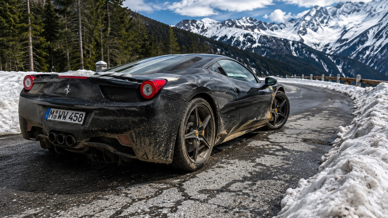 Ferrari crash story meets a BMW M5 update