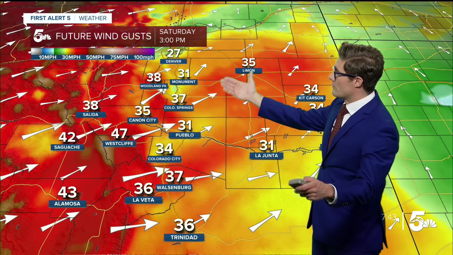 Hot and windy this weekend in southern Colorado with high fire danger