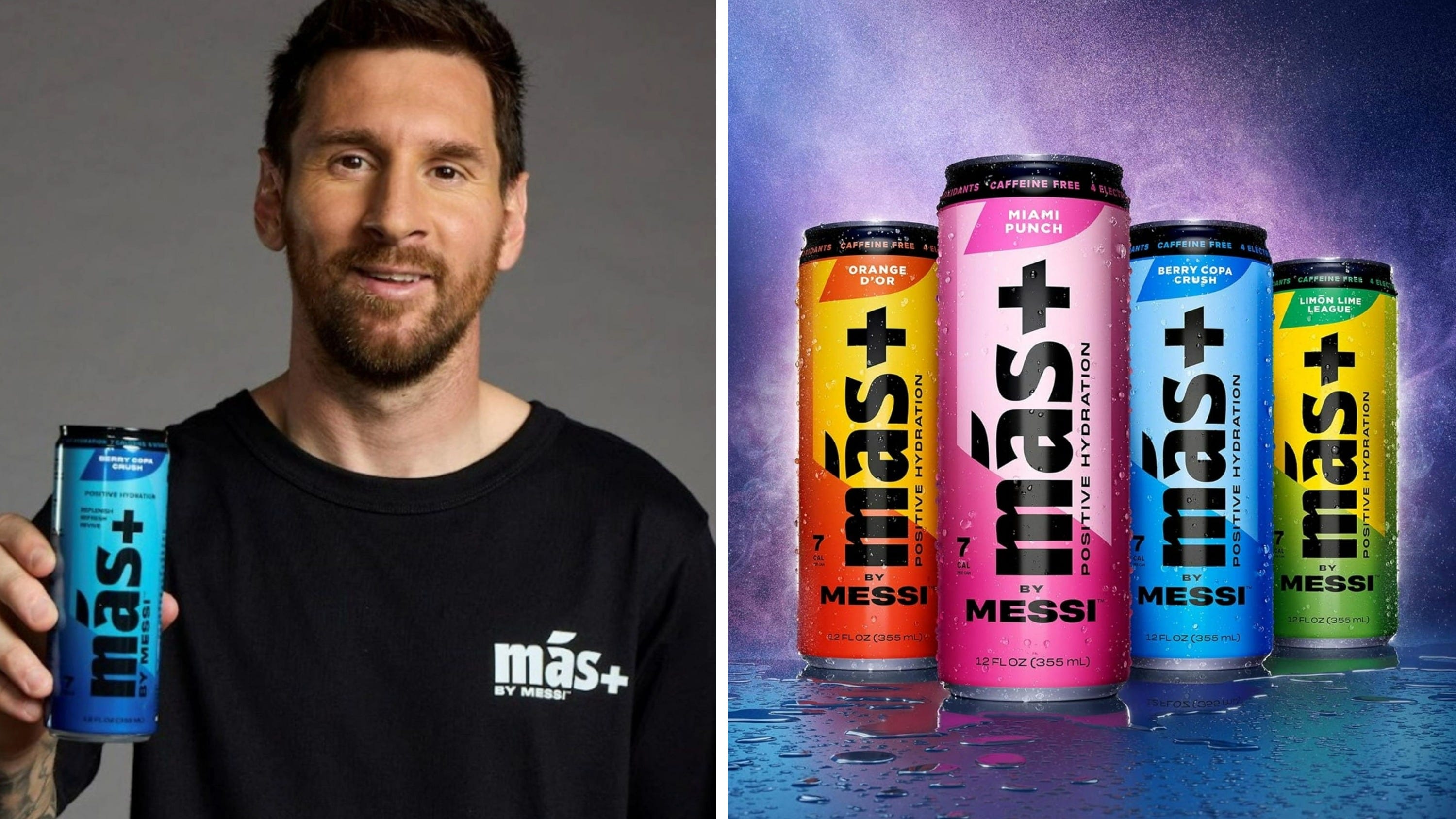 Walmart finally restocked Lionel Messi's sports hydration drink