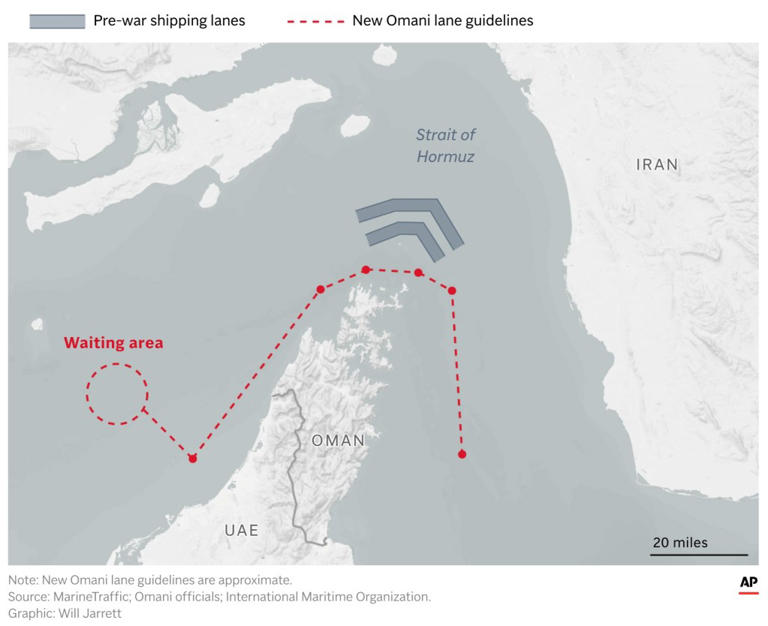Second ship hit in Hormuz Strait after Trump slams "foolish" attack