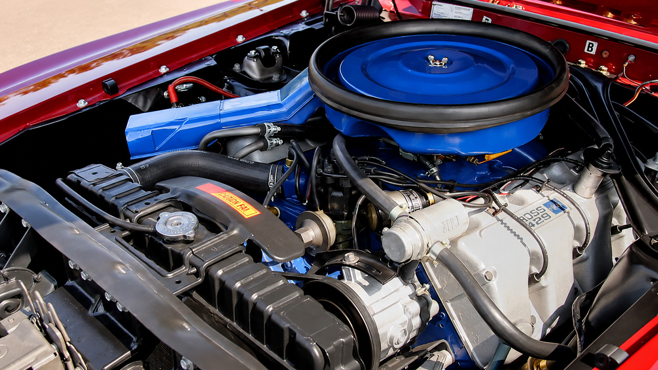 The hidden engine secret behind Ford's massive shotgun muscle car