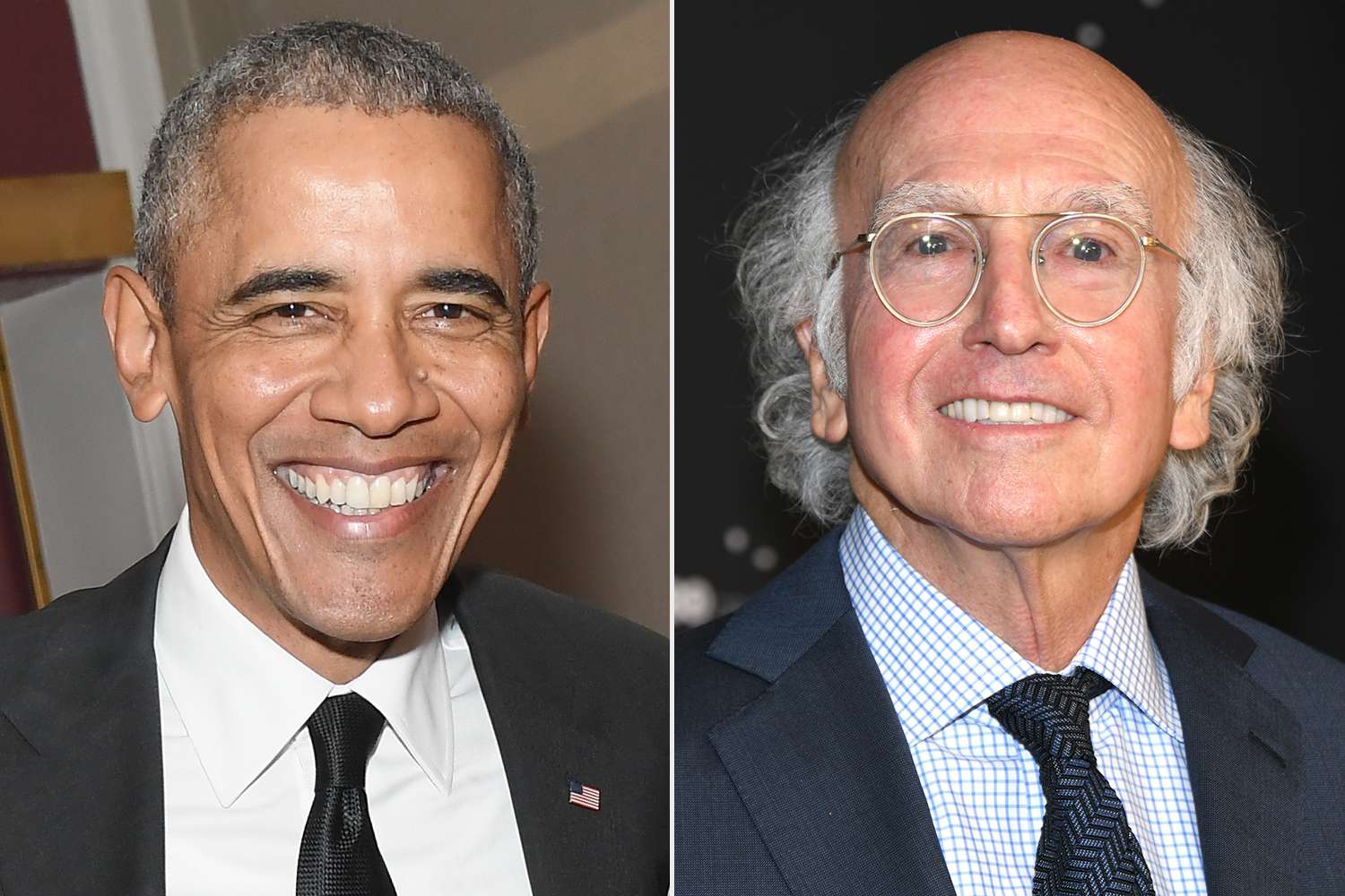 Barack Obama got defensive after Larry David brushed off his notes for ...