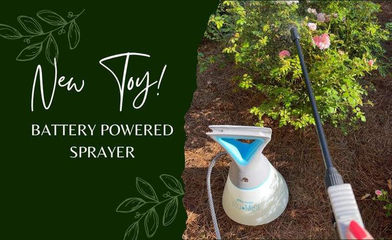 Battery powered garden sprayer *Updated