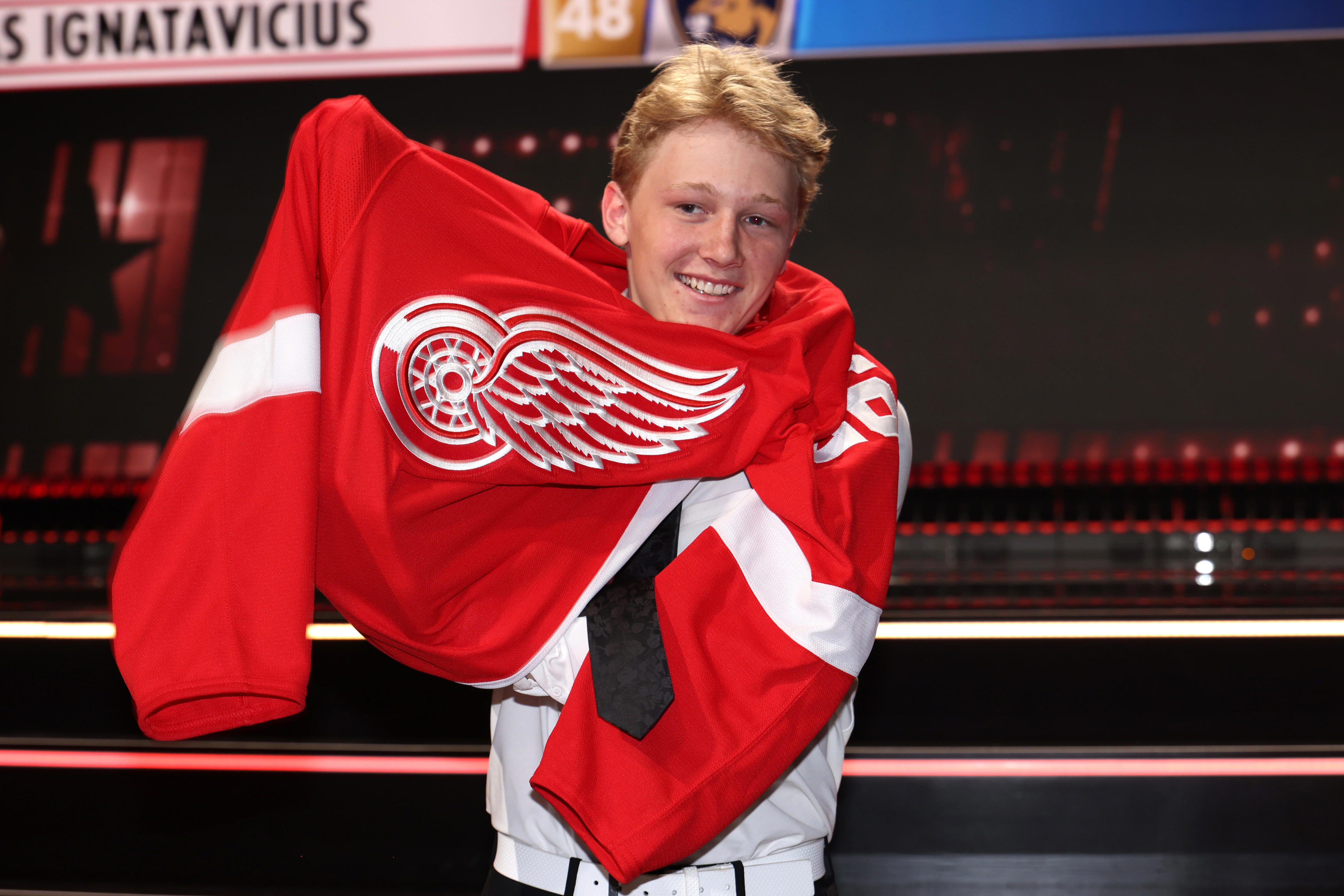 Red Wings add another Plante to organization with second-round pick
