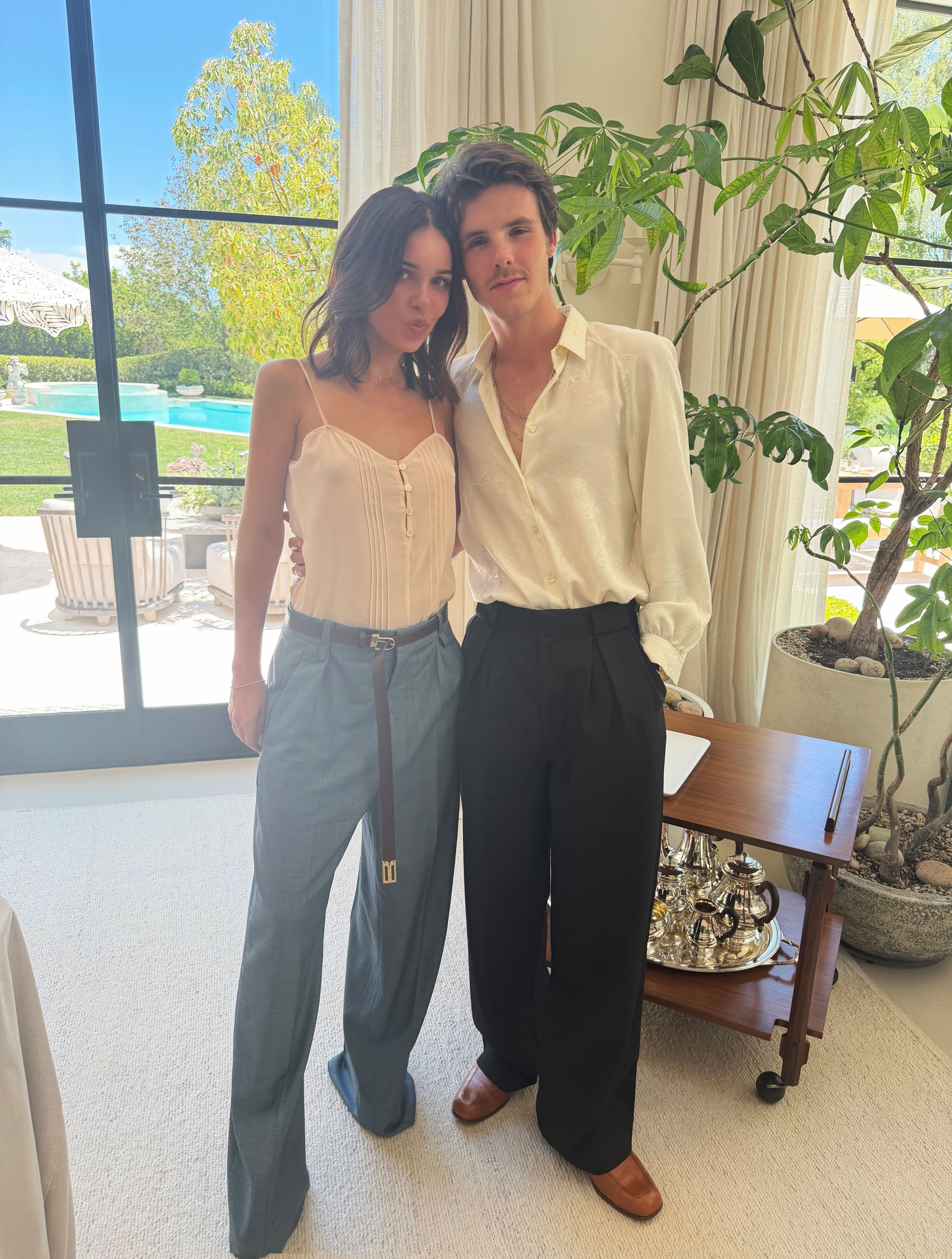 Cruz Beckham sparks engagement rumors after girlfriend Jackie Apostel ...