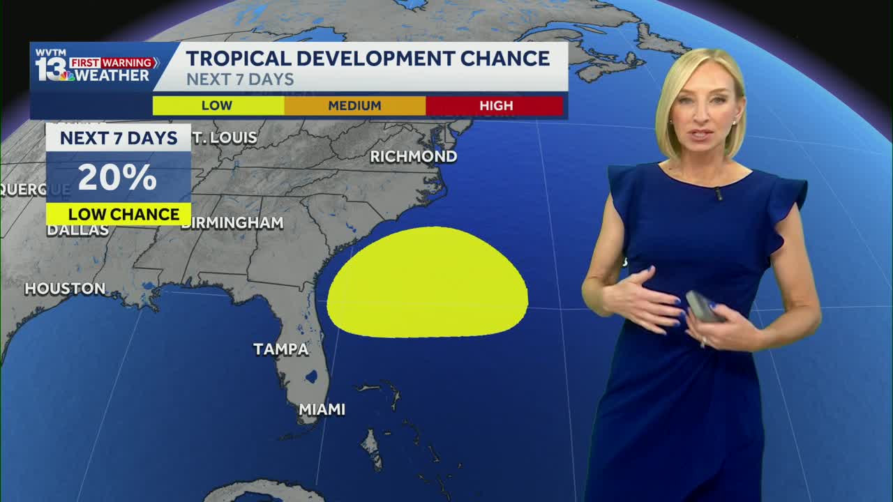 Alabama heat wave brings triple-digit heat index, tropical showers ...