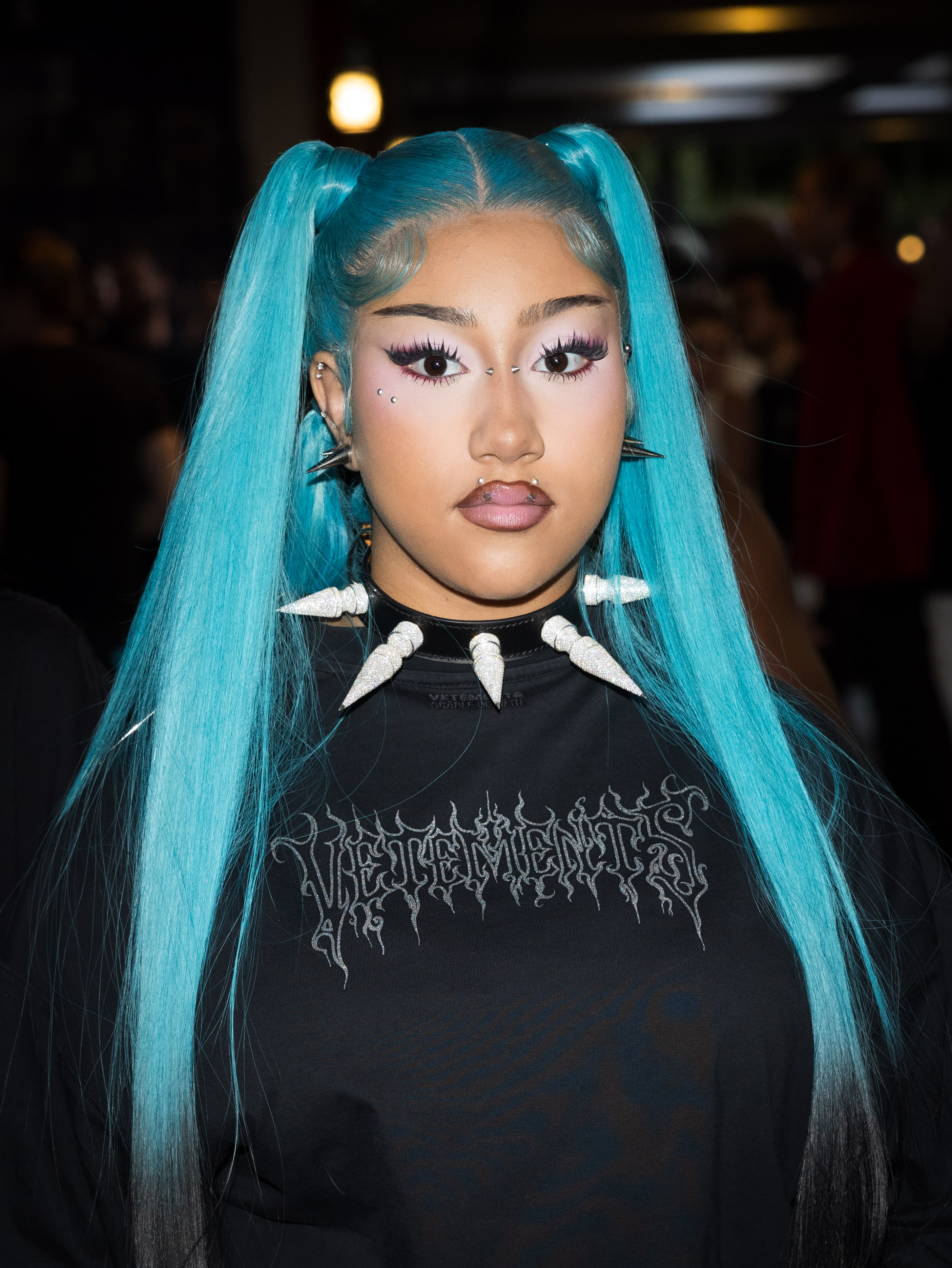 North West, 13, shows off new lip piercings during Paris Fashion Week