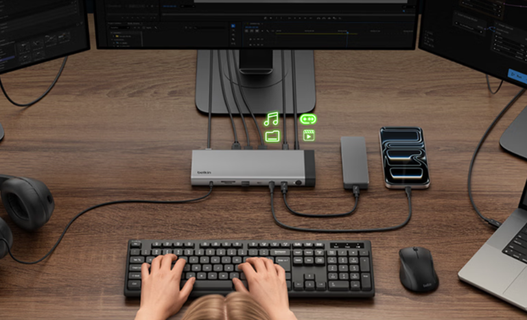 Belkin launches new 14-in-1 Thunderbolt 5 dock with 140W PD charging ...