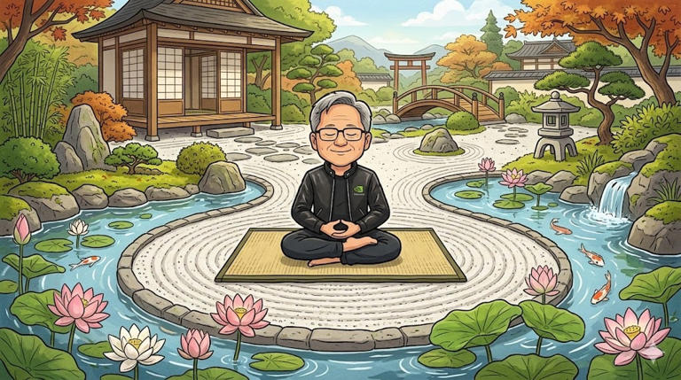 The Zen of Jensen: Nvidia CEO says 'I let the world come to me'
