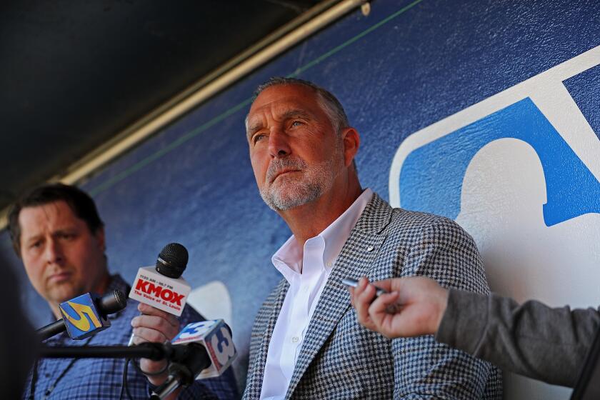 Interim GM John Mozeliak hoping to get Angels to a very successful place