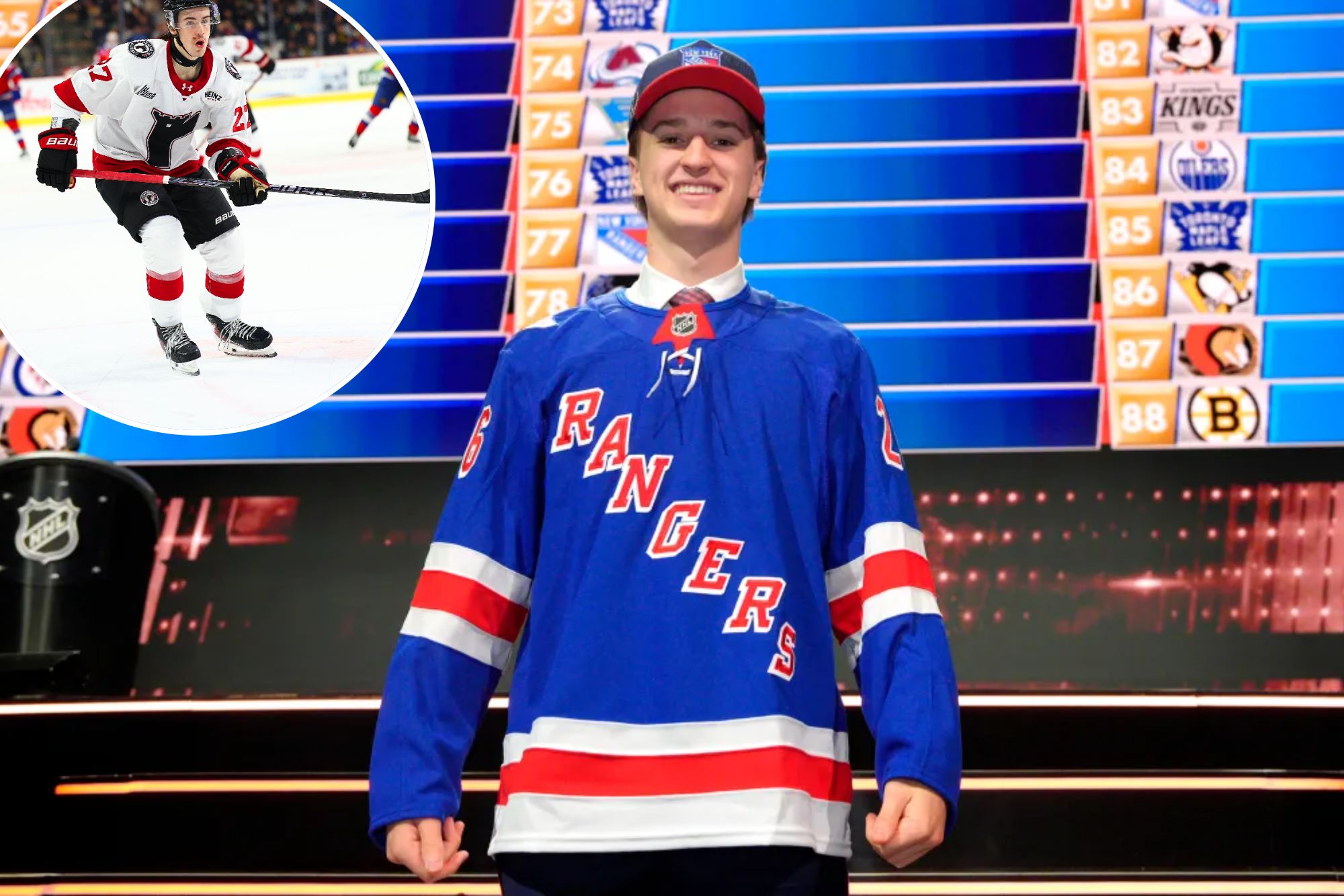Rangers beef up on blue line to help key area of need on NHL draft day 2