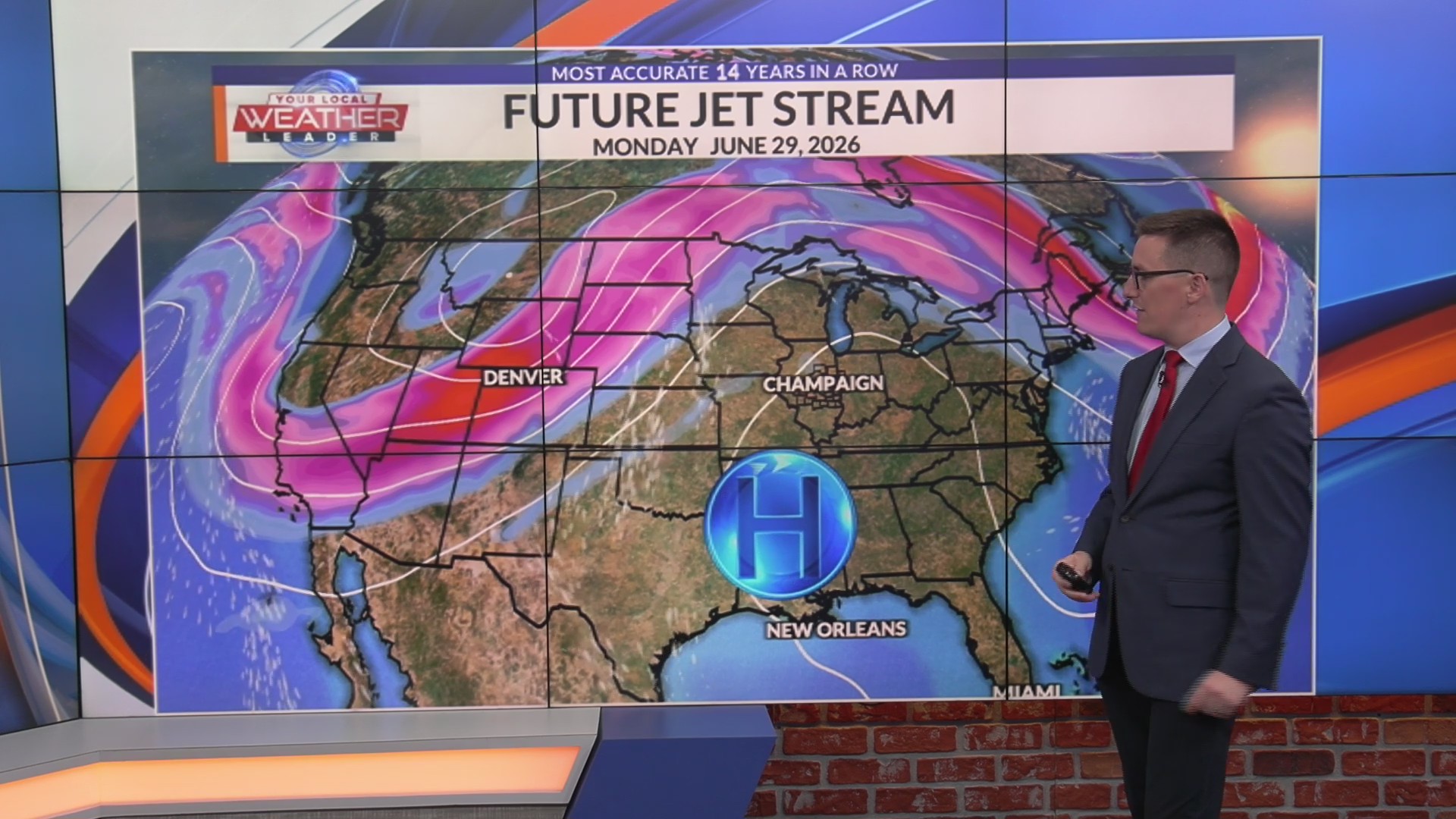 Jacob: "Heat wave incoming"