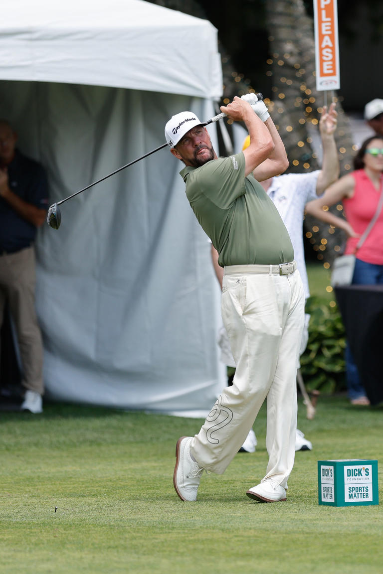 Michael Block a fan sensation in Champions Tour debut at Dick's Open